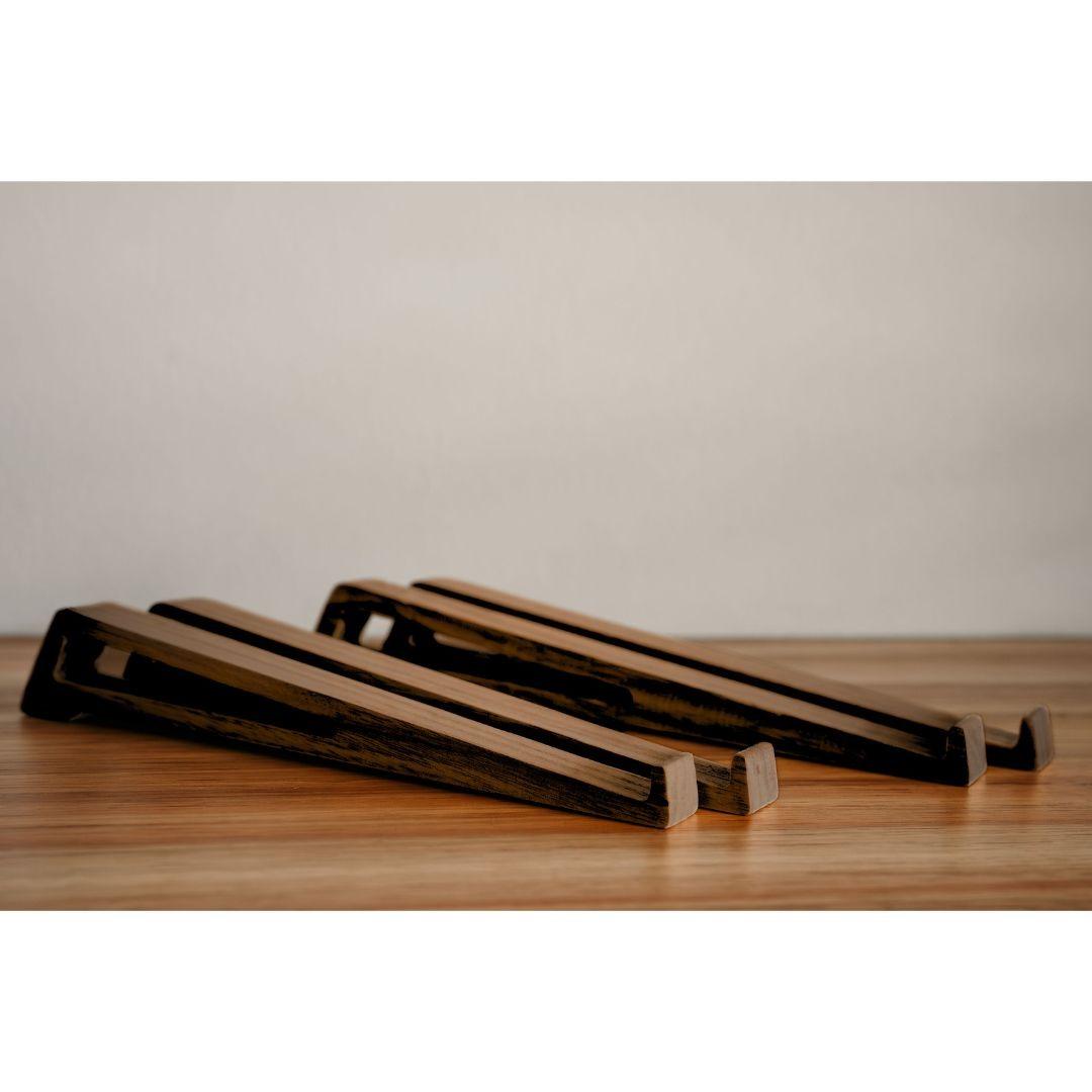 10 inch Wooden Laptop Stand- – HUZAI WOOD